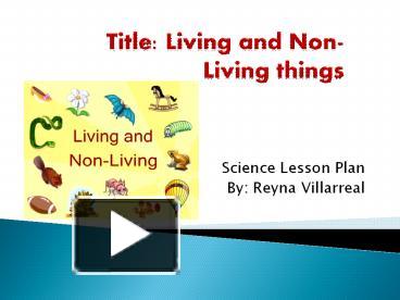 Science Lesson Plan presentation | free to download