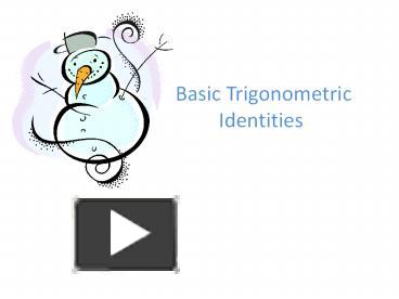 Trig Ident presentation | free to view