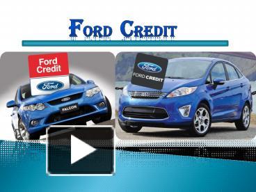 Ford credit presentation | free to download