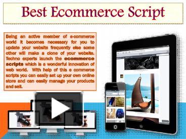 PPT – best ecommerce script PowerPoint presentation | free to download ...