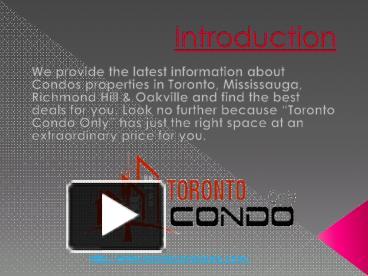 PPT – toronto condo only PowerPoint presentation | free to download ...