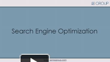 PPT – Search Engine Optimization PowerPoint presentation | free to ...