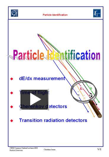PPT – CERN Summer Student Lectures 2003 PowerPoint presentation | free ...