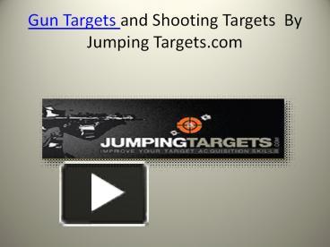 Gun targets presentation | free to download