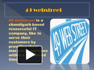 PPT – Web Application Development Chandigarh PowerPoint presentation ...