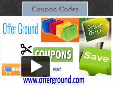 PPT – Coupon Codes PowerPoint presentation | free to download - id ...