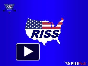 RISSNET Trusted Credential Project presentation | free to view