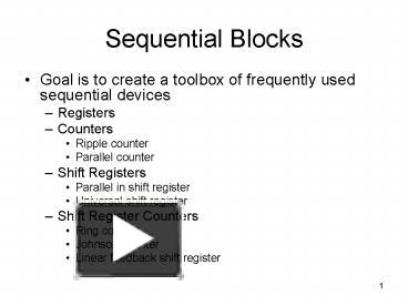 Sequential Blocks presentation | free to download