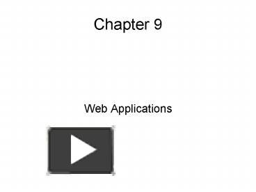 PPT – Web Applications PowerPoint presentation | free to download - id ...