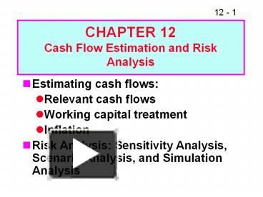 PPT – Estimating cash flows: PowerPoint presentation | free to download ...