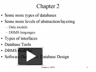 PPT – Some more types of databases PowerPoint presentation | free to ...