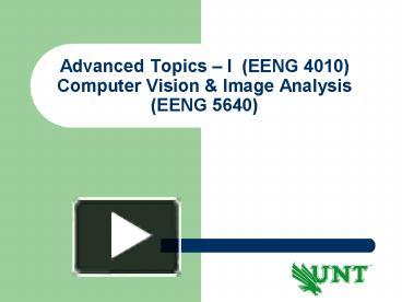 PPT – Advanced Topics PowerPoint presentation | free to view - id ...