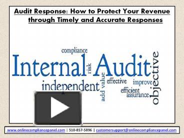 Audit Response: How to Protect Your Revenue through Timely and Accurate ...