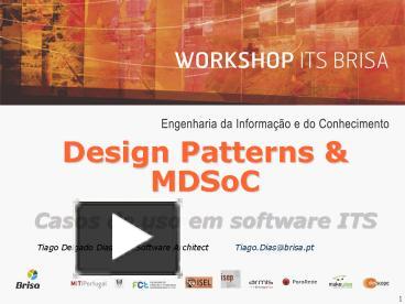 PPT – Design Patterns PowerPoint presentation | free to download - id ...