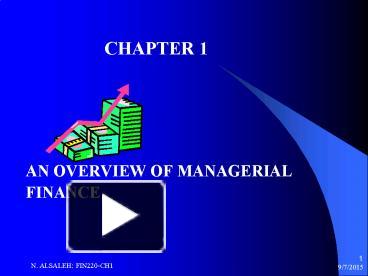 PPT – AN OVERVIEW OF MANAGERIAL PowerPoint presentation | free to view ...