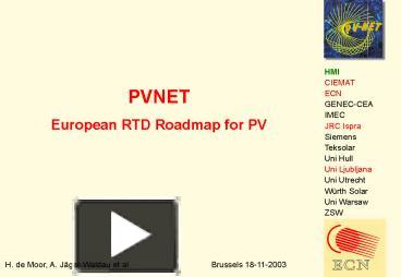 PVNET presentation | free to view
