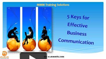 Effective Business Communication presentation | free to download