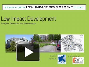 PPT – LID Toolkit Presentation PowerPoint presentation | free to ...