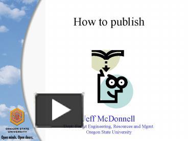 PPT – How to publish PowerPoint presentation | free to download - id ...