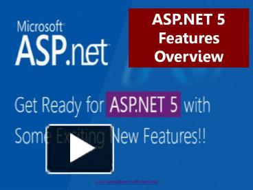 ASP.NET 5 Features Overview presentation | free to download