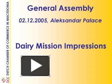 PPT – General Assembly PowerPoint presentation | free to download - id ...