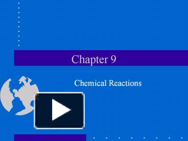 Chemical Reactions presentation | free to view
