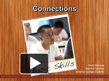 PPT – Connections PowerPoint presentation | free to download - id ...