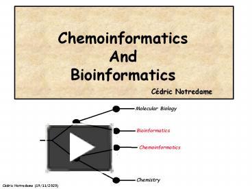 PPT – Chemoinformatics PowerPoint presentation | free to download - id ...
