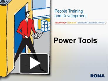 Power Tools presentation | free to view