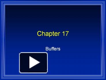 Buffers presentation | free to download