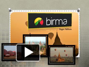 Bagan Balloon presentation | free to download