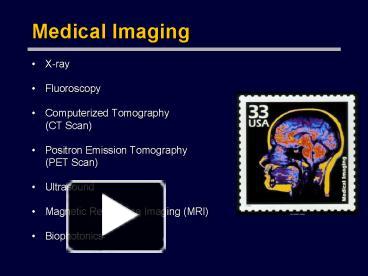 PPT – Medical Imaging PowerPoint presentation | free to download - id ...