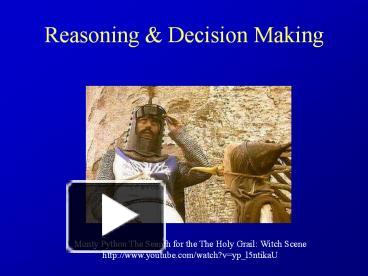 Reasoning presentation | free to download