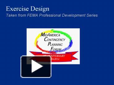 Taken from FEMA Professional Development Series presentation | free to ...