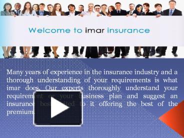 PPT – imar Offers Office Insurance in Melbourne PowerPoint presentation ...