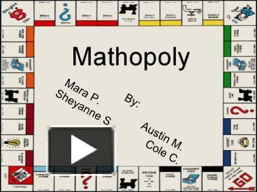 Mathopoly presentation | free to download