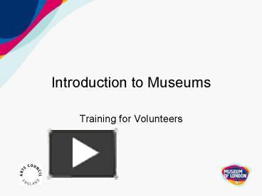 Introduction to Museums presentation | free to view