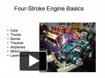 Four-Stroke Engine Basics presentation | free to view