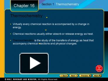 PPT – Thermochemistry PowerPoint presentation | free to view - id ...