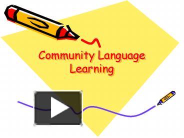 Community Language Learning presentation | free to download