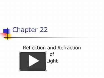 Reflection and Refraction presentation | free to download