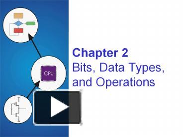 PPT – Chapter%202%20Bits,%20Data%20Types,%20and%20Operations PowerPoint ...
