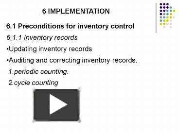 6 IMPLEMENTATION presentation | free to download