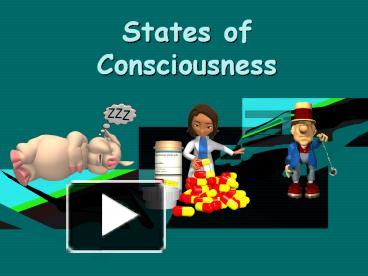 PPT – States of Consciousness PowerPoint presentation | free to ...