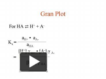 PPT – Gran Plot PowerPoint presentation | free to view - id: 6faa4-OWQzN