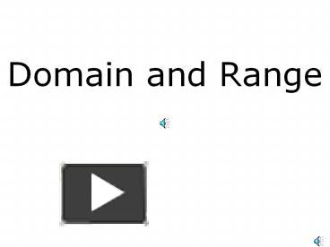 Domain and Range presentation | free to download