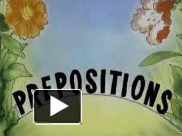 Preposition For Kids presentation | free to download