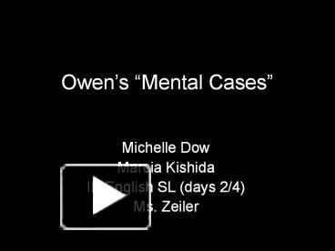 Owen presentation | free to download