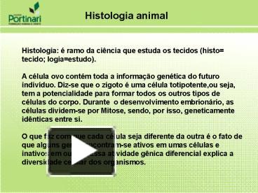 EMBRIOLOGIA presentation | free to download