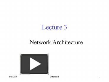 PPT – Network Architecture PowerPoint presentation | free to view - id ...